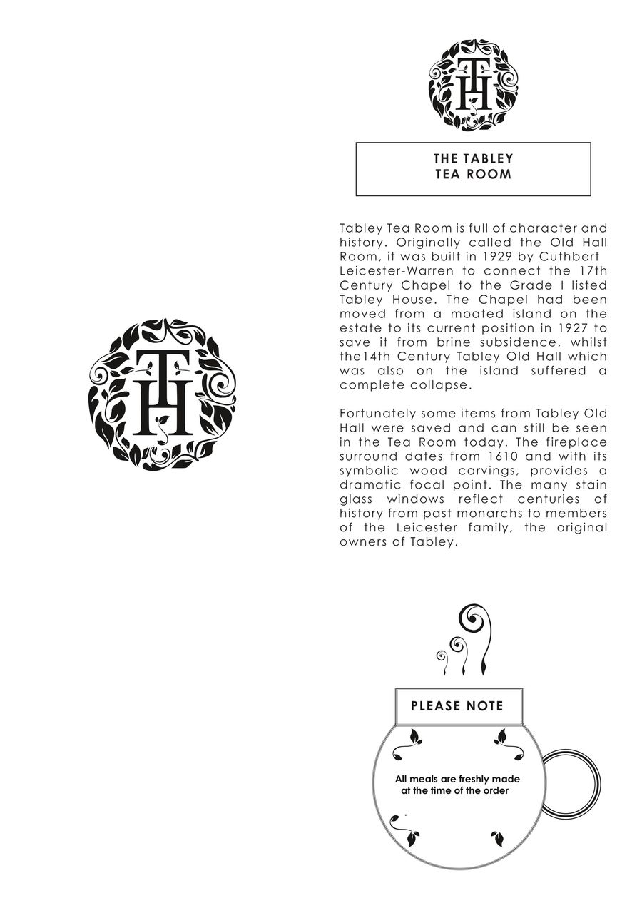 Tea Room Menu 2023 by Tabley House - Flipsnack