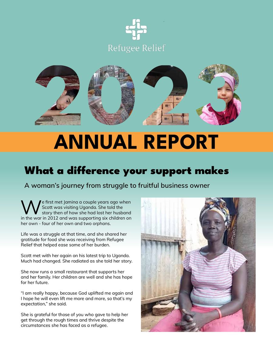 Refugee Relief Annual Report_2023_Magazine by Scott - Flipsnack