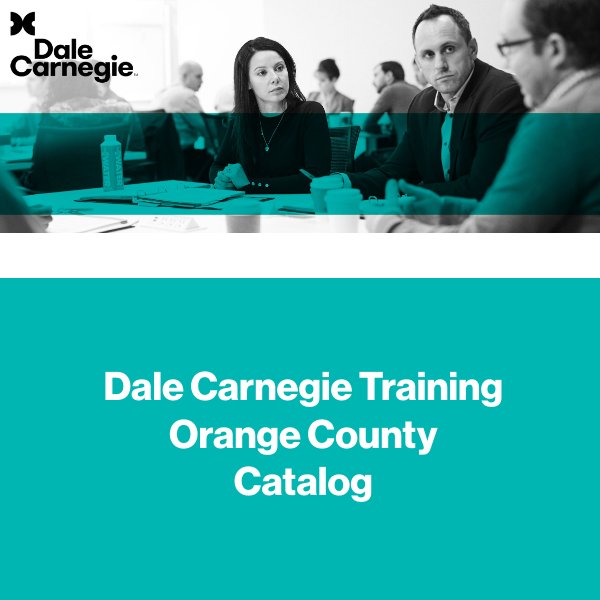 Dale Carnegie Orange County Catalog by Dale Carnegie - Flipsnack