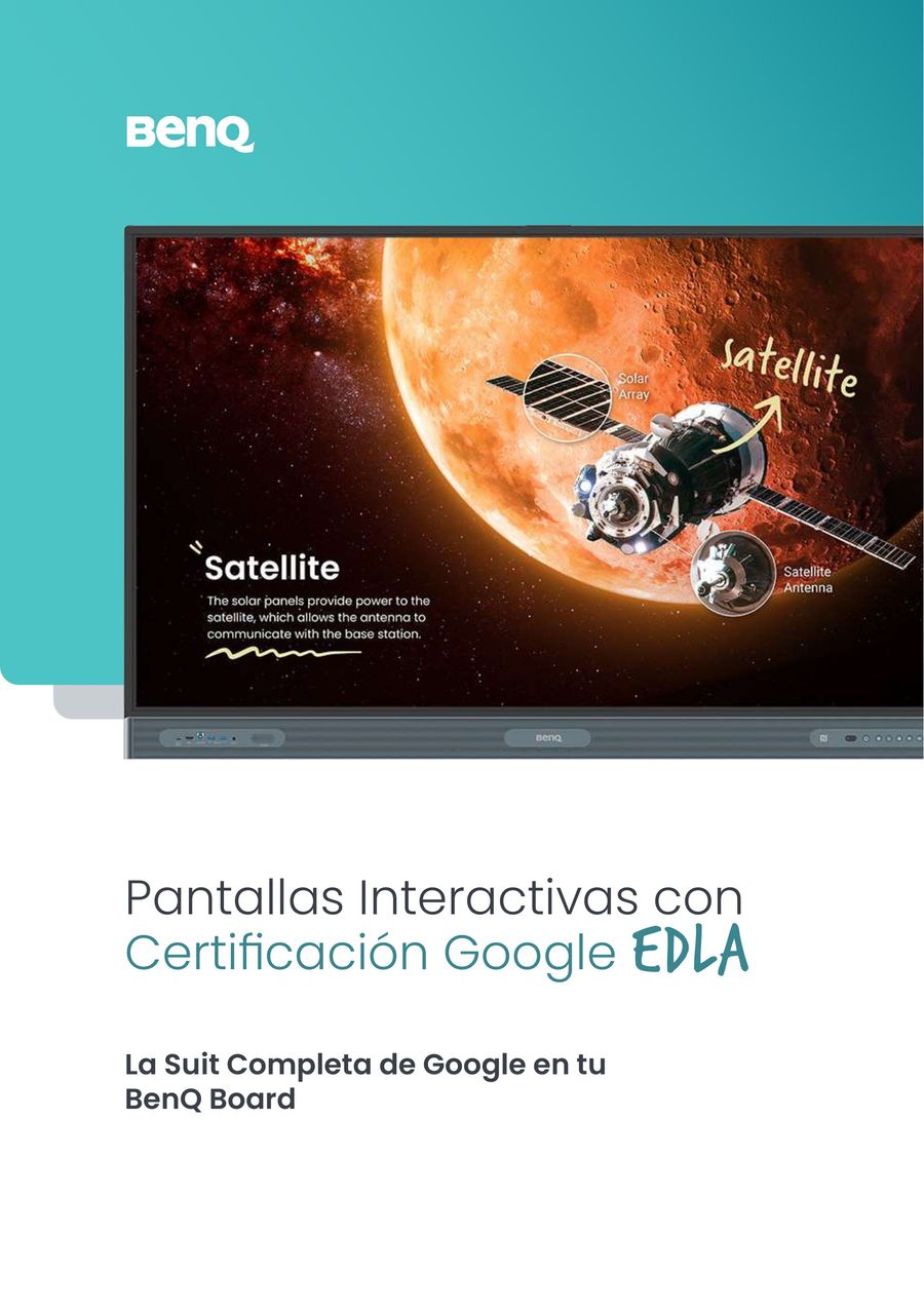 Pantallas interactivas con Certificación Google EDLA - 2024 by BenQ Latinamerica - Flipsnack