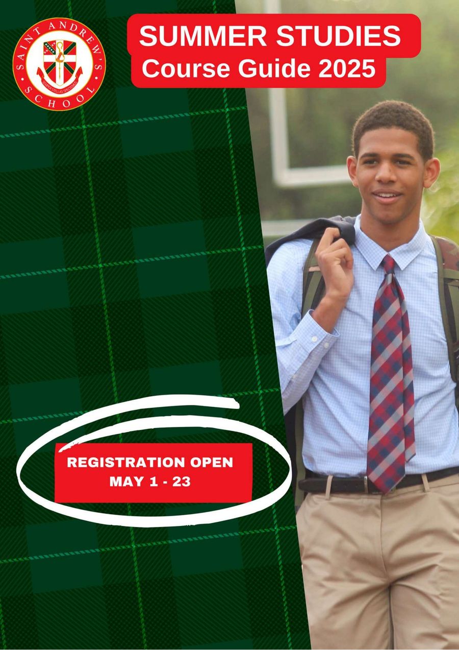 2025 Summer Studies Course Guide by Saint Andrews School - Flipsnack