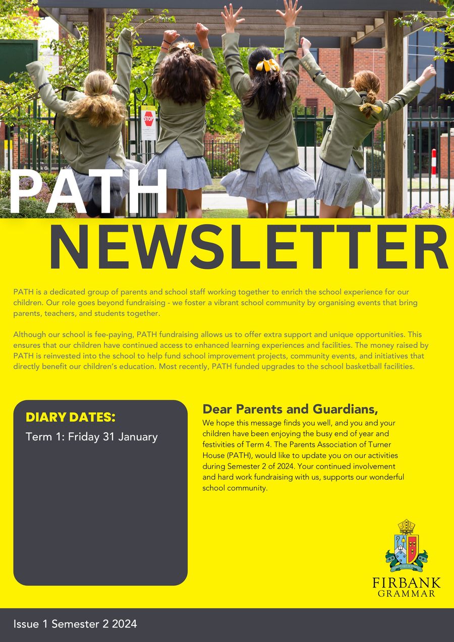 PATH Newsletter: Issue 1 Semester 2 2024 by Communications - Flipsnack