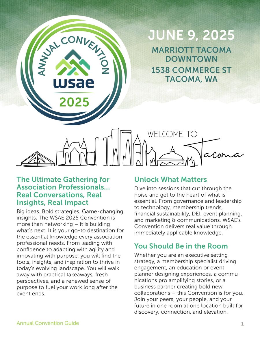 2025 WSAE Convention Program by WSAE - Flipsnack