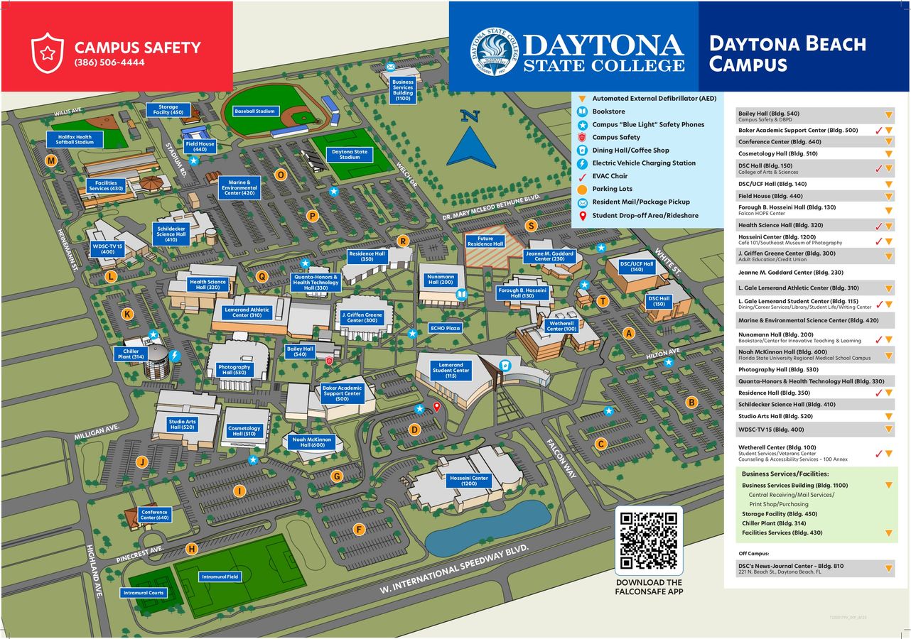 Daytona Beach Campus Map by Chris Thomes - Flipsnack