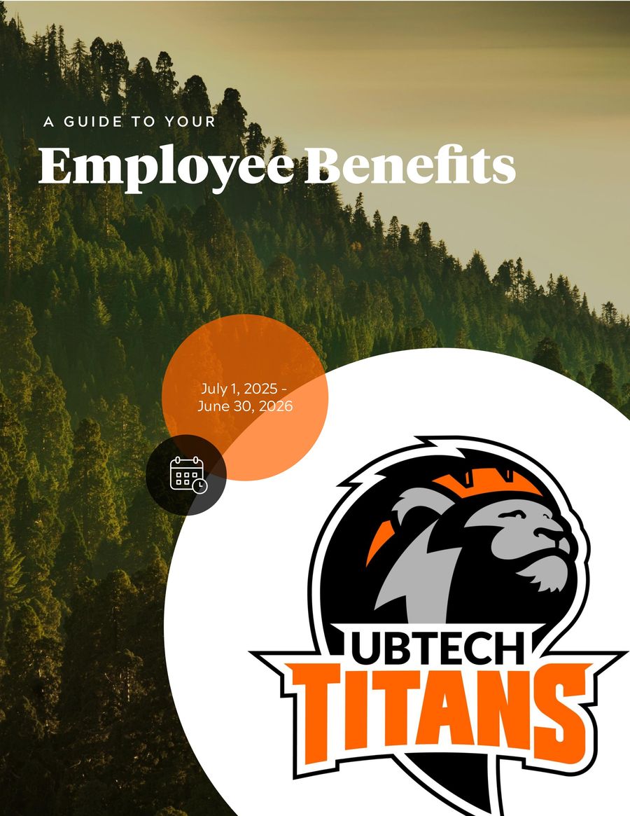 2025-2026 Benefit Guide UB Tech by GBS Benefits