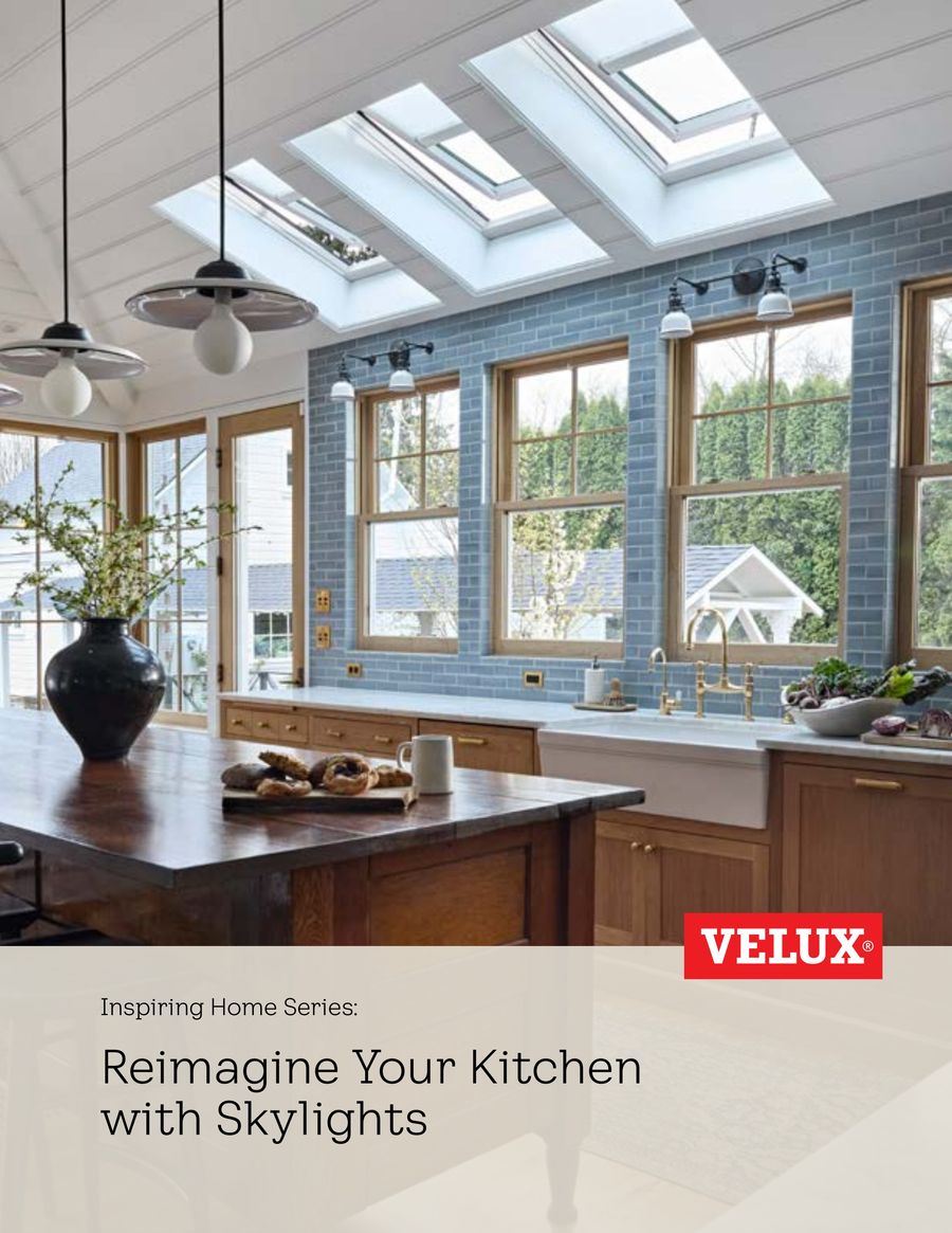 Reimagine Your Kitchen with Skylights by VELUX Skylights