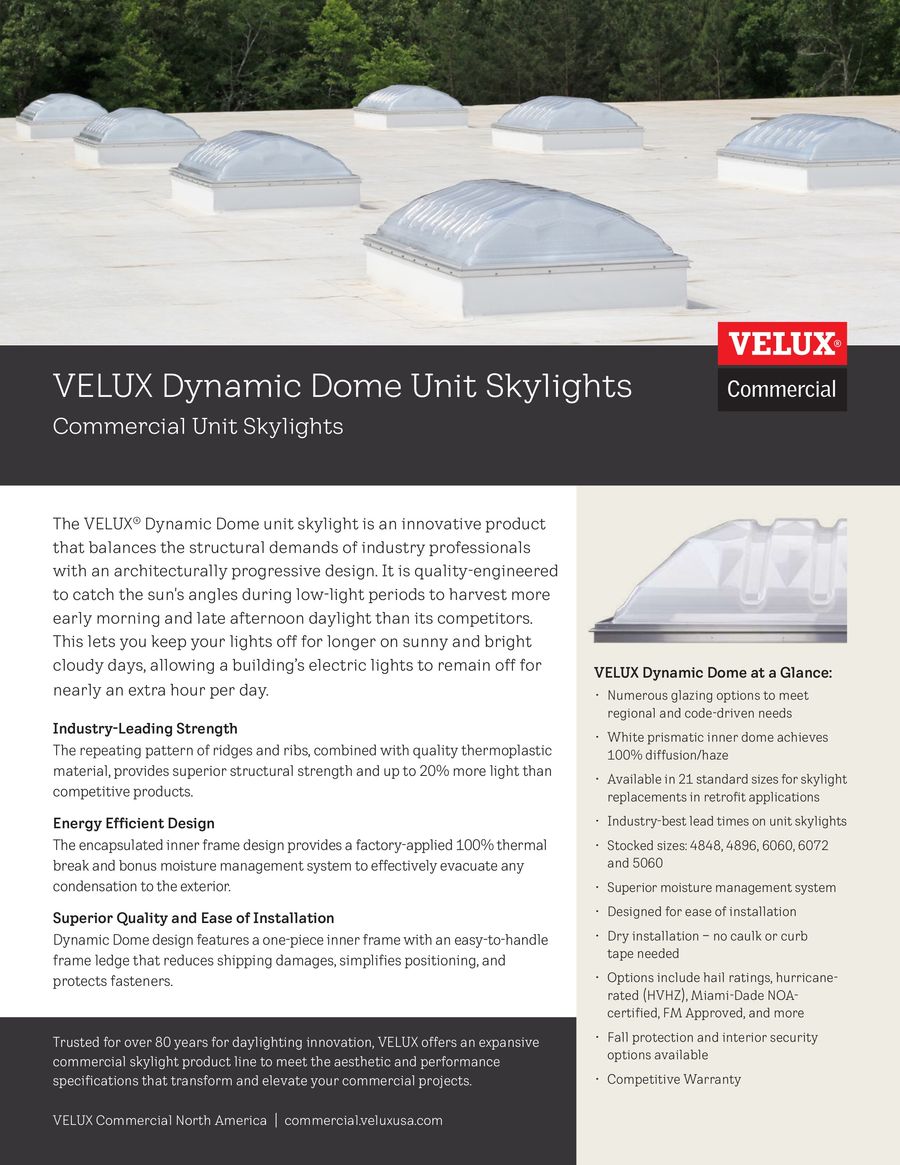 VELUX_Commercial_Dynamic-Dome_flyer-sellsheet_xus-20380 by VELUX Skylights