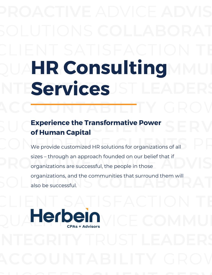 HR Consulting Services Brochure by Herbein - Flipsnack