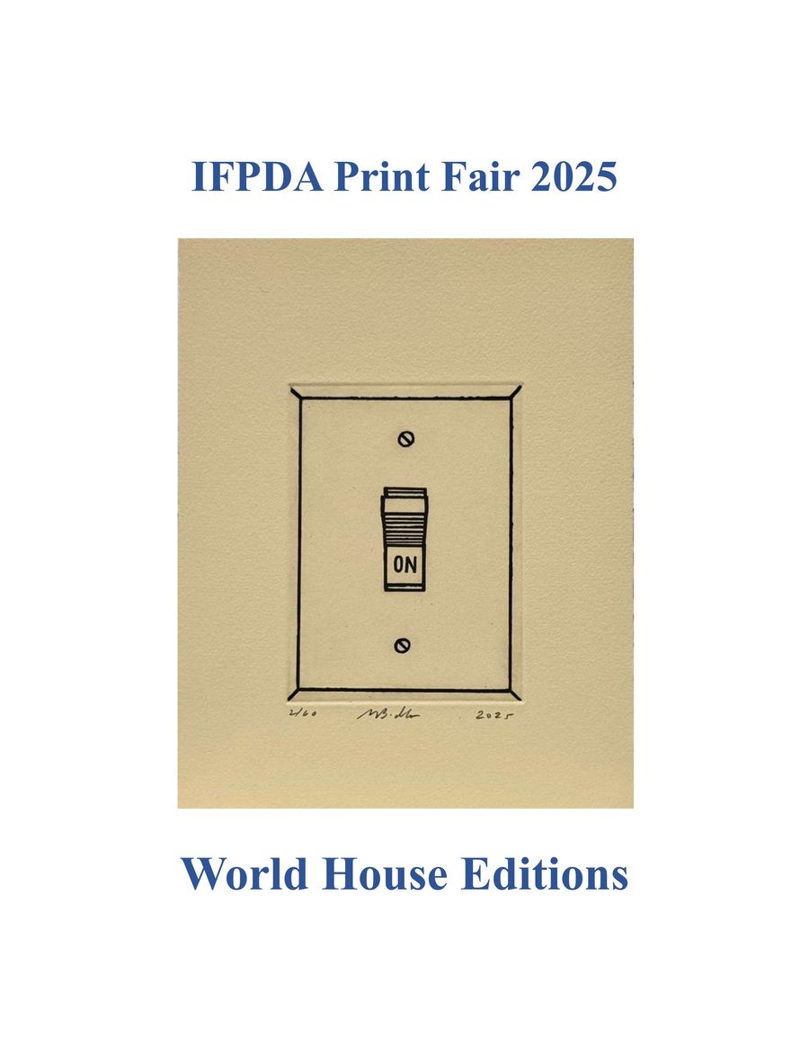 IFPDA Print Fair 2025 | World House Editions by Don Taglialatella