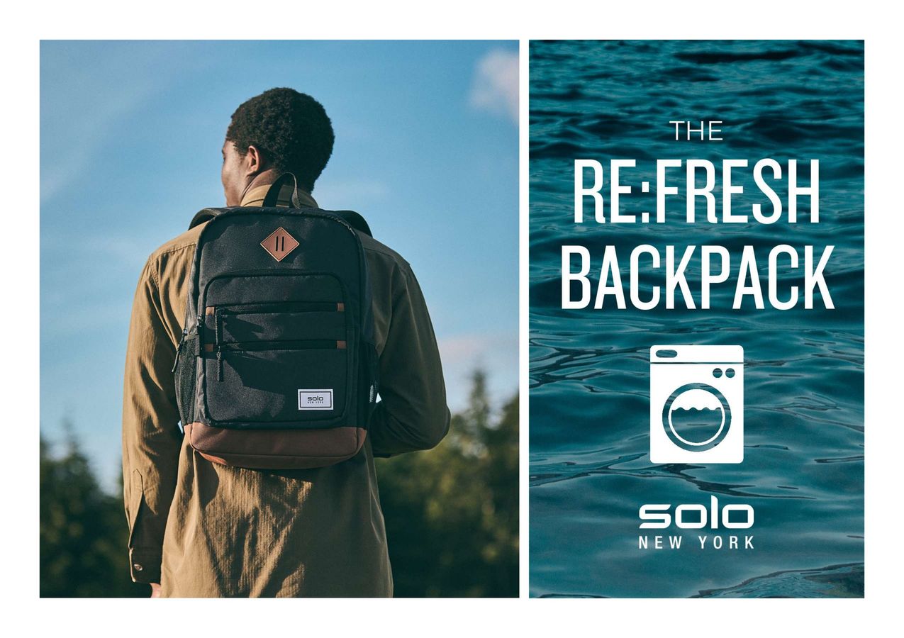 The Re:fresh Backpack by Solo New York - Flipsnack