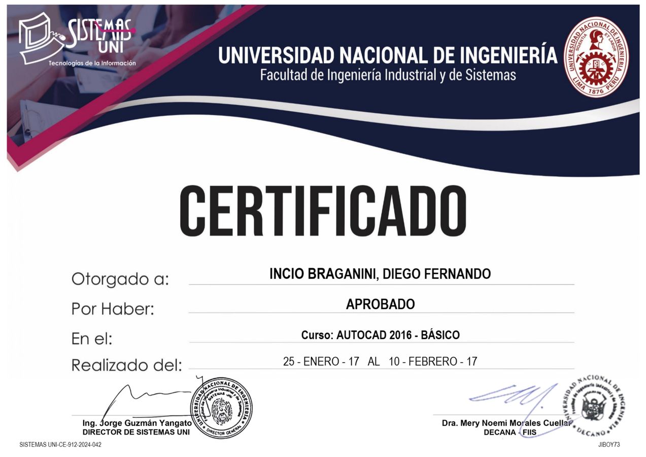 Certificado Autocad by Diego Incio... - Flipsnack