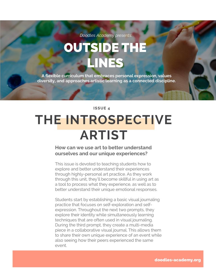 Issue4_2021_The Introspective Artist by Doodles Academy - Flipsnack
