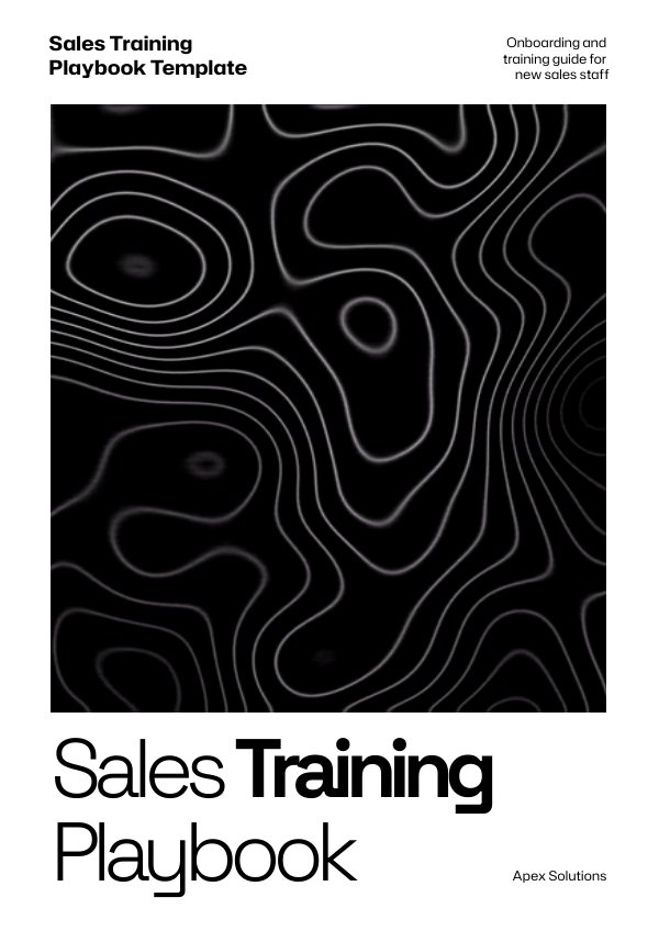 Sales Training Playbook Template by Flipsnack - Flipsnack
