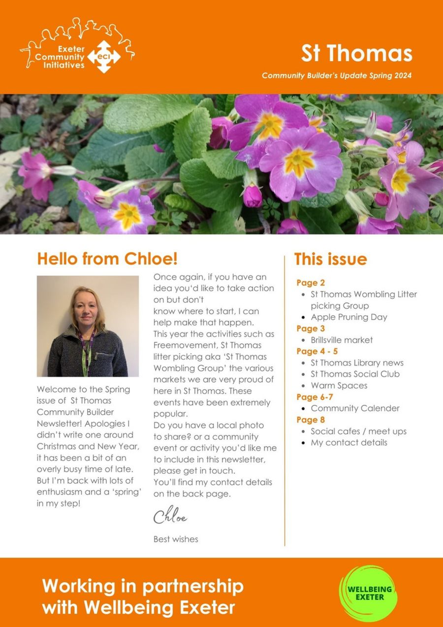 St Thomas Community Builder Spring 2024 by Emma