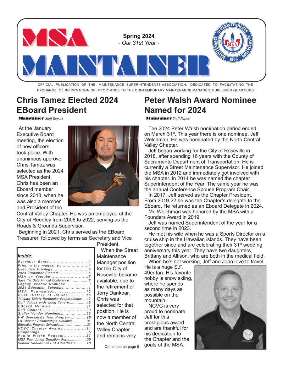 Spring 2024 master document by Mike Brooks - Flipsnack