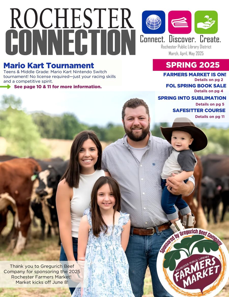 Spring Newsletter 25 by Rochester Library - Flipsnack