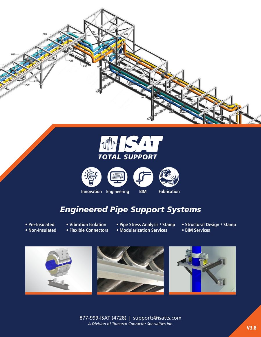ISAT - ENGINEERED PIPE SUPPORT CATALOG - V3.8 by JoeA@isatsb.com - Flipsnack