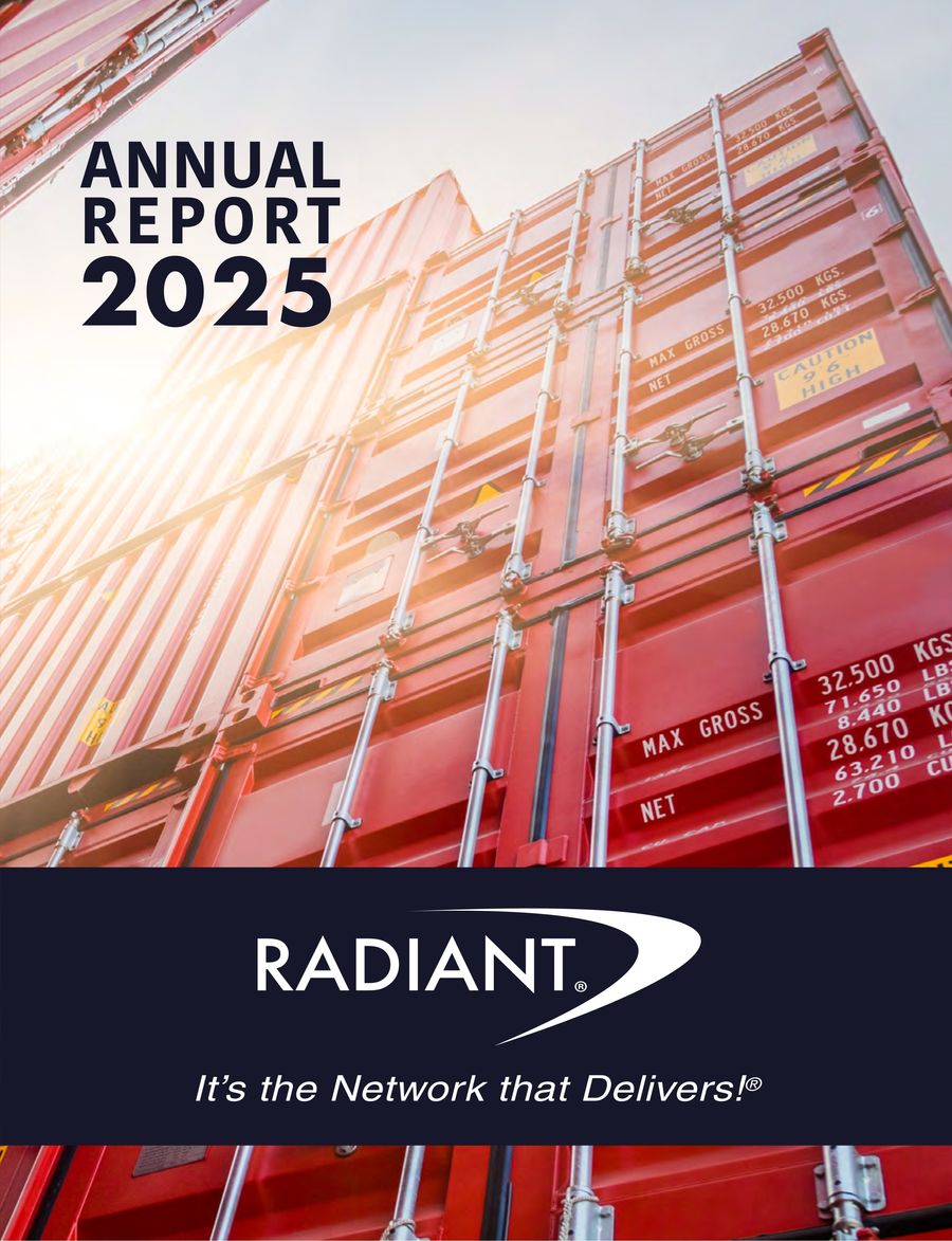 2025 Radiant Logistics Inc Annual Report by Radiant... - Flipsnack