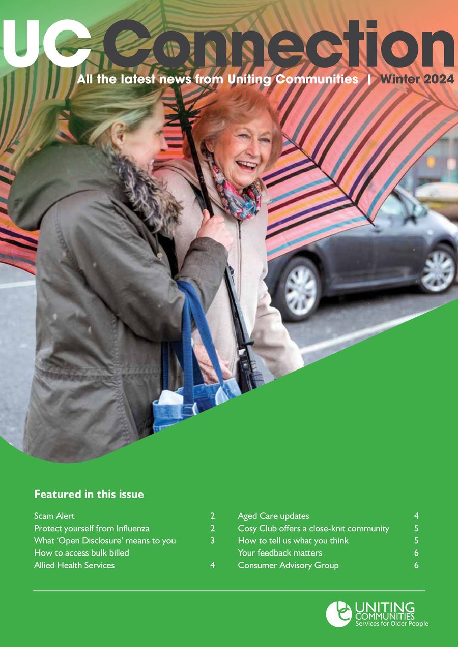 UC Connection - Services for Older People Winter 2024 by Uniting ...