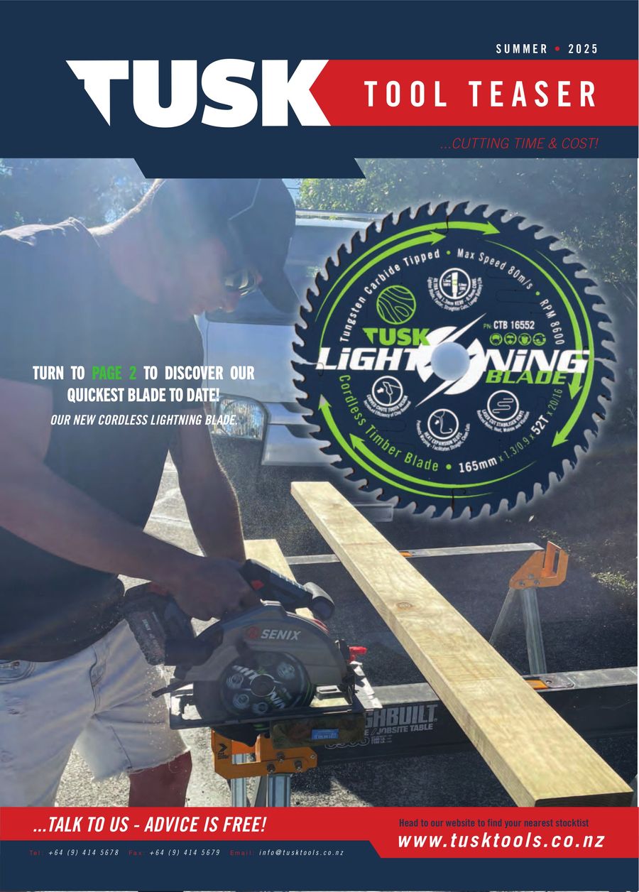 TUSK TOOL TEASER 2025 by Hayley Sinton - Flipsnack