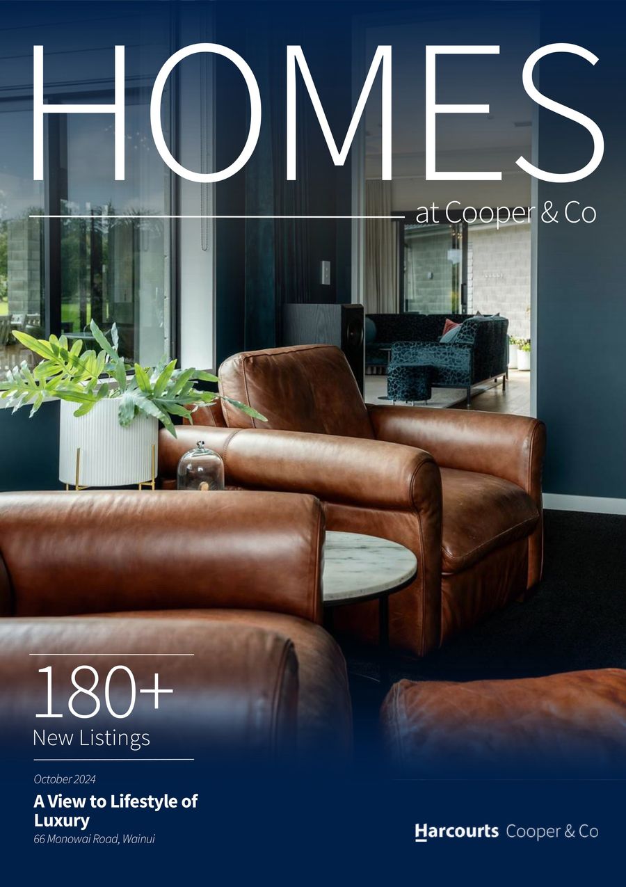 Homes Magazine October 2024 by Harcourts Cooper & Co