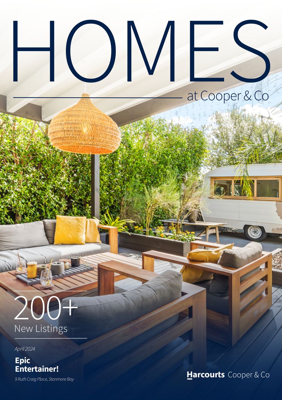 Homes Magazine April by Harcourts Cooper & Co