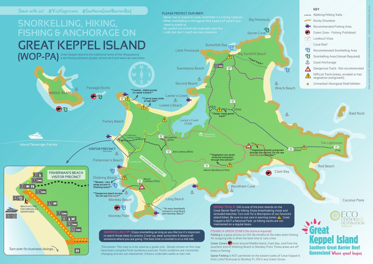 Great Keppel Island Visitor Map by Capricorn Enterprise - Flipsnack