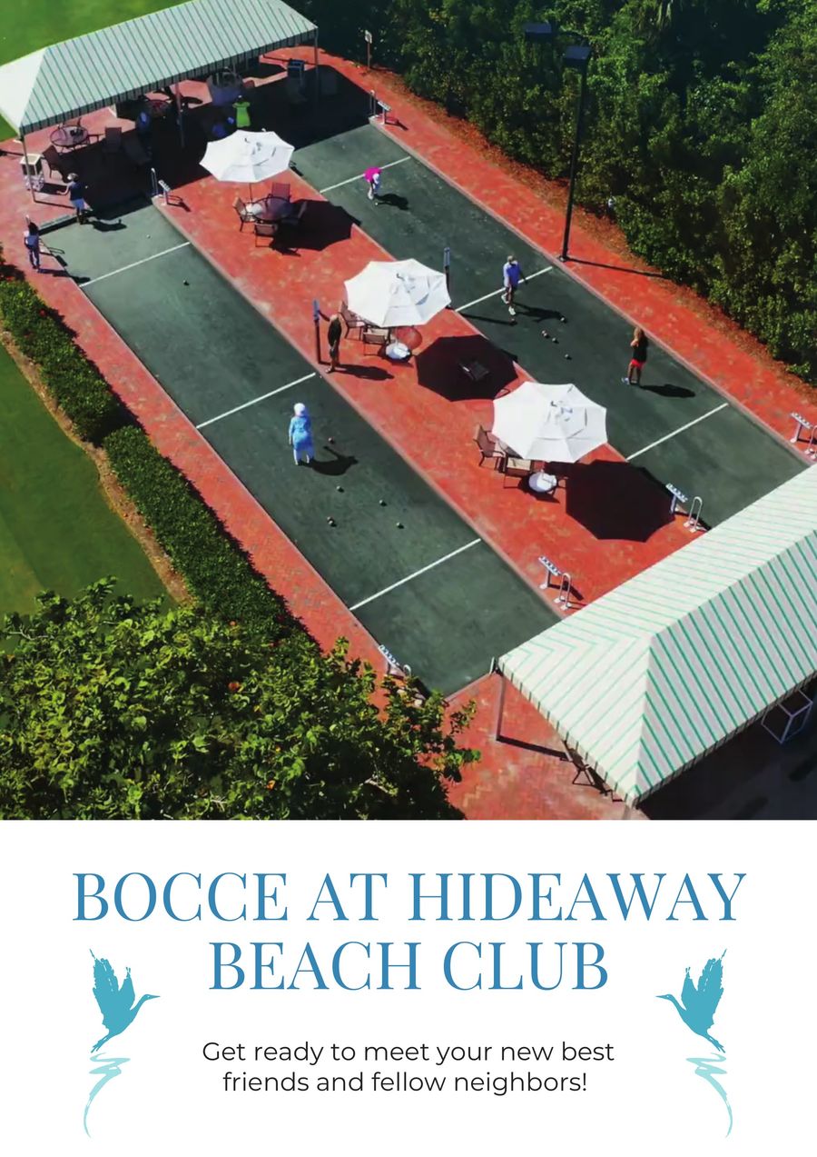Bocce at Hideaway Beach Club by Hideaway Beach Club - Flipsnack