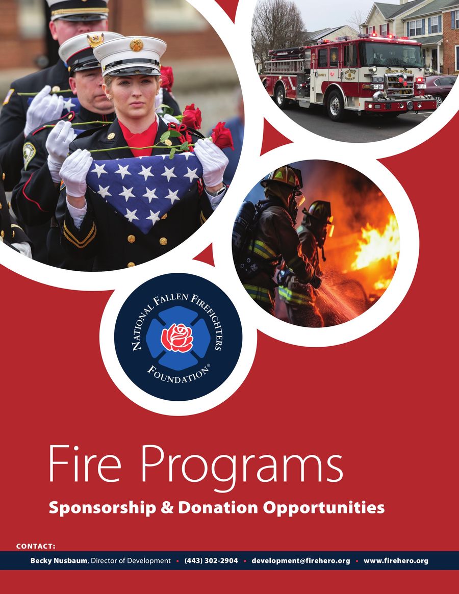Fire Programs Sponsorships by Jenni McClelland - Flipsnack