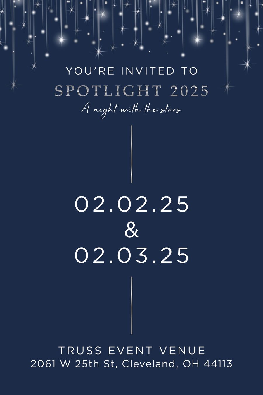 Spotlight 2025 Invitation by Alicia Salerno - Flipsnack