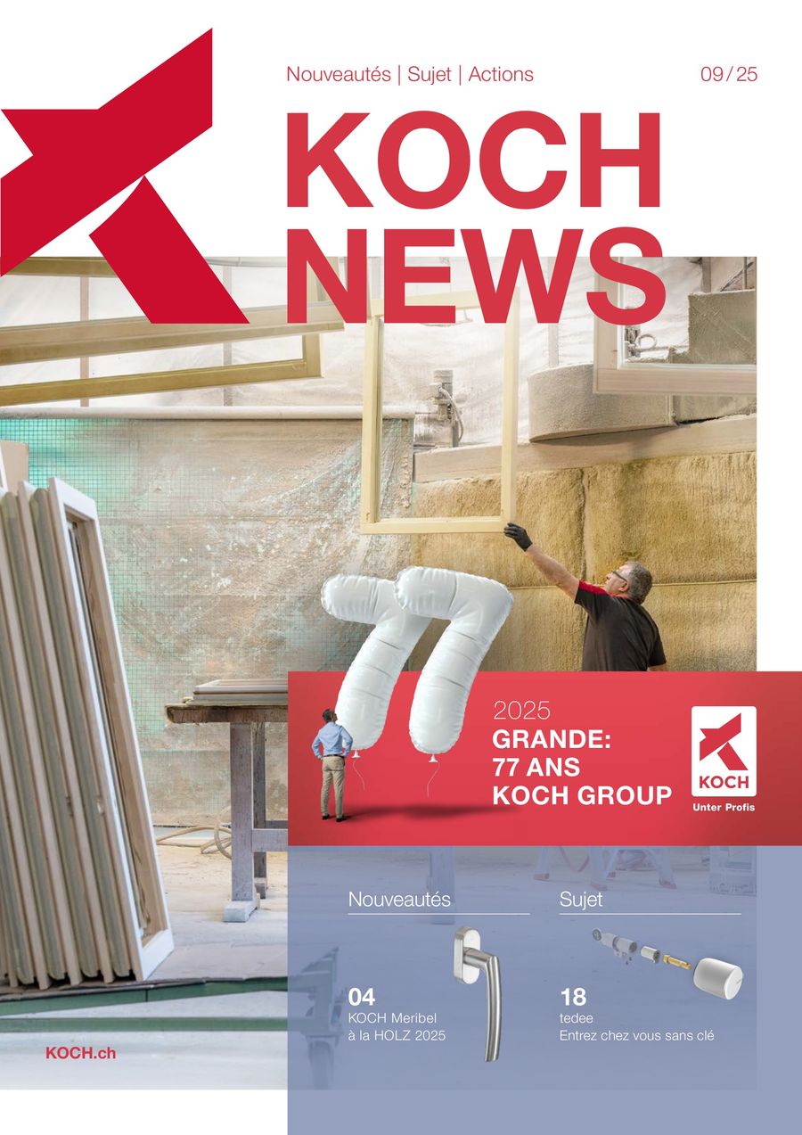 KOCH NEWS 09/25 français by KOCH Group AG