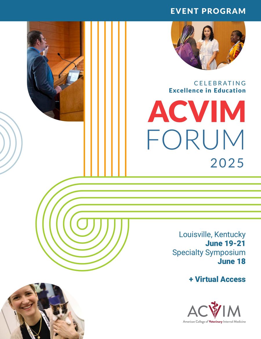 2025 ACVIM Forum Event Program by ACVIM Marketing - Flipsnack
