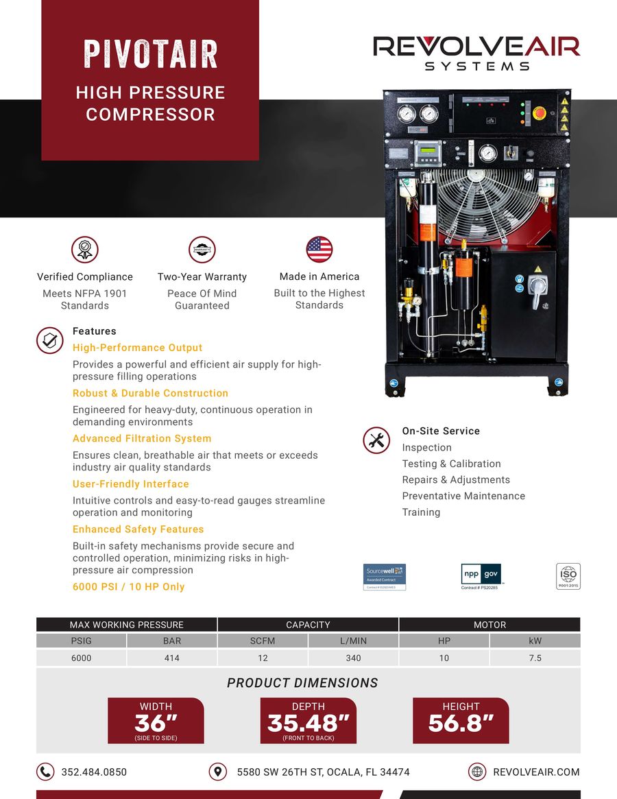 PivotAir High Pressure Compressor_Flyer_2025 by MES - Flipsnack
