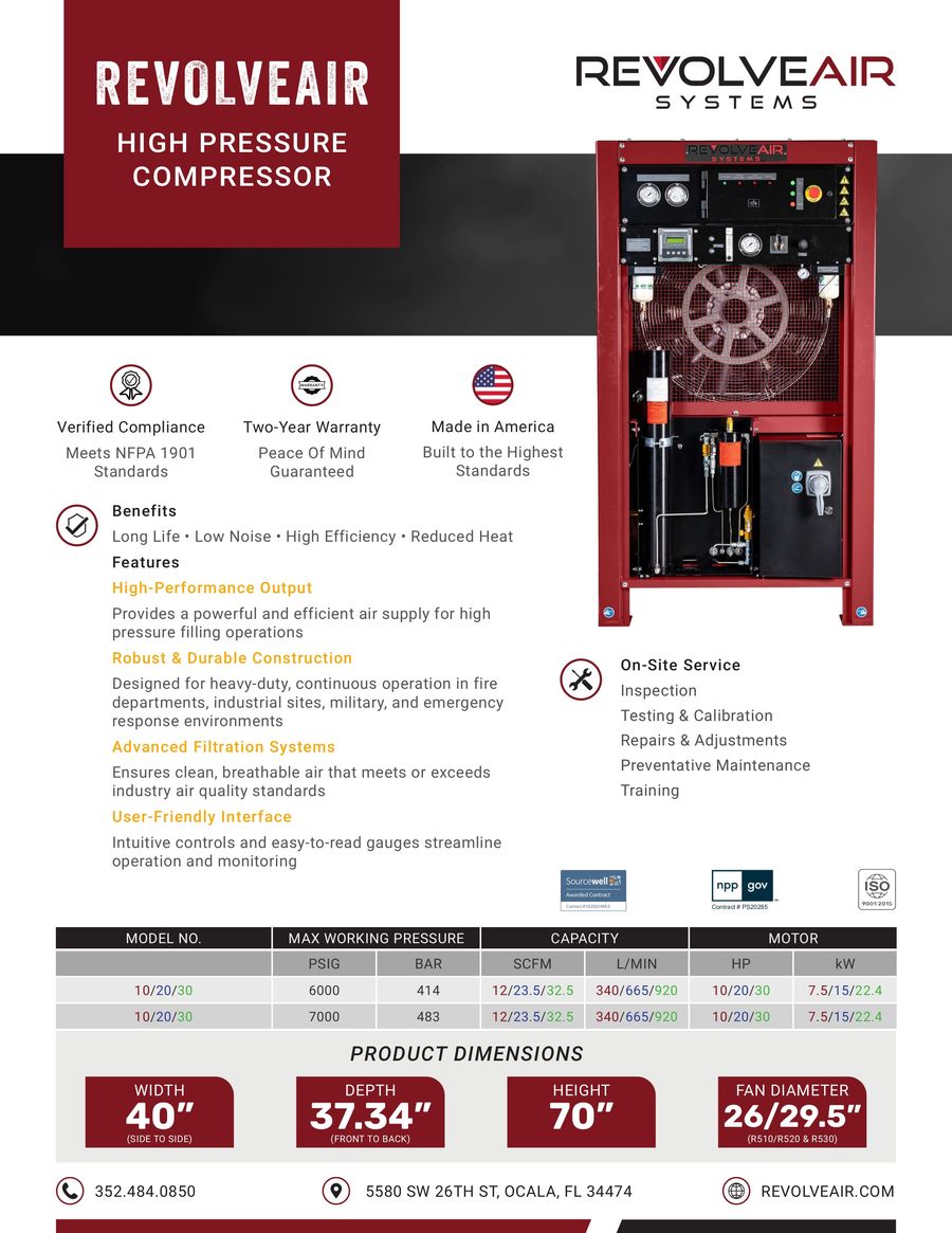 RevolveAir High Pressure Compressor_Flyer_2025 by MES - Flipsnack