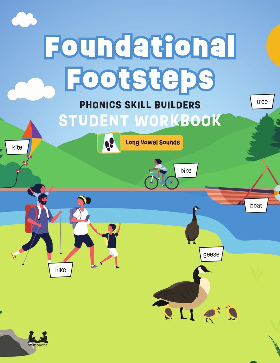 Student Workbook: Foundational Footsteps - Long Vowel Sounds by ...