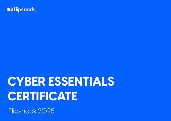 Cyber Essentials Certificate 2025... - Flipsnack