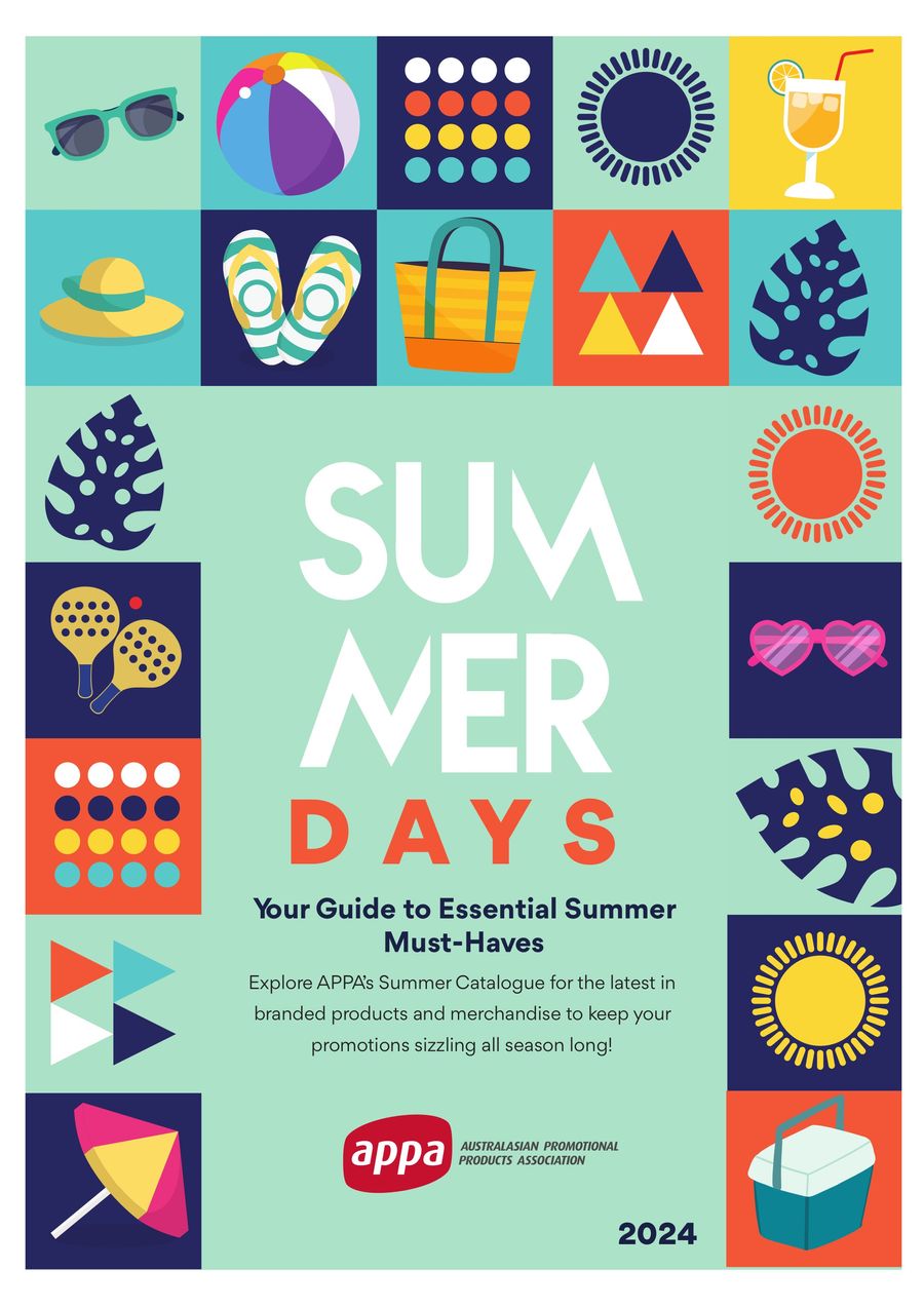 APPA 2024 Summer Days Catalogue by Australasian Promotional Prod ...