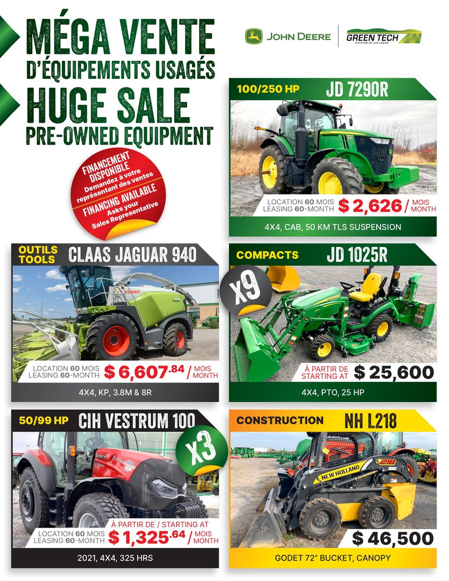 Pre-Owned Equipment Flyer March 2024 by Marketing JLD-Laguë - Flipsnack