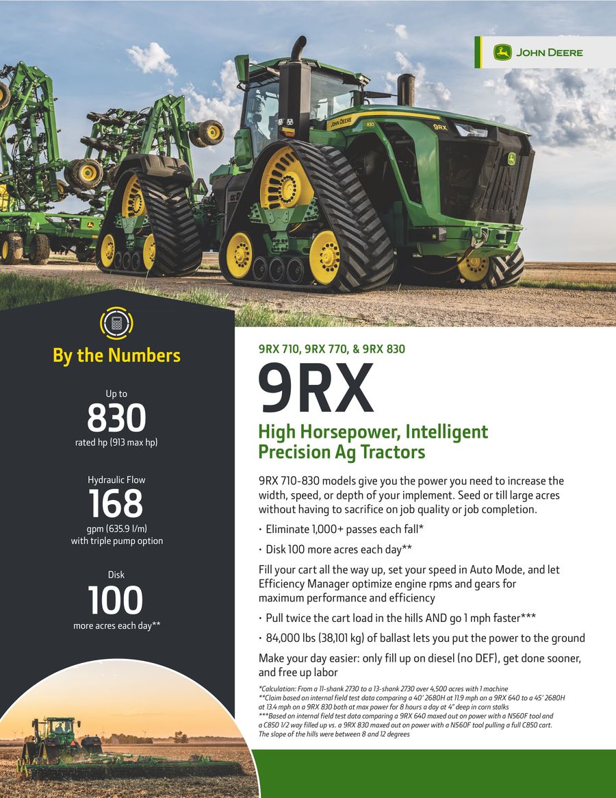 9RX Series Tractors by Marketing JLD-Laguë - Flipsnack