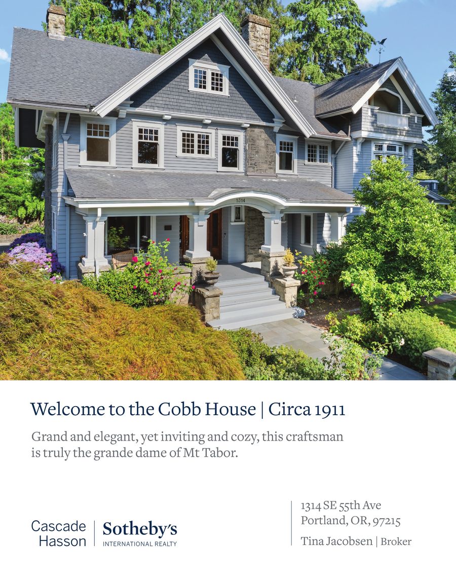 Historic Cobb Estate by Cascade Hasson Sothe... - Flipsnack