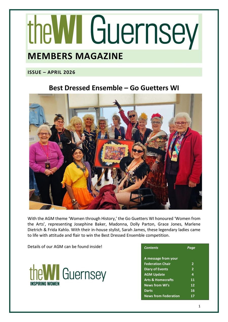 WI Newsletter - April 2026 by Corrina Walker - Flipsnack