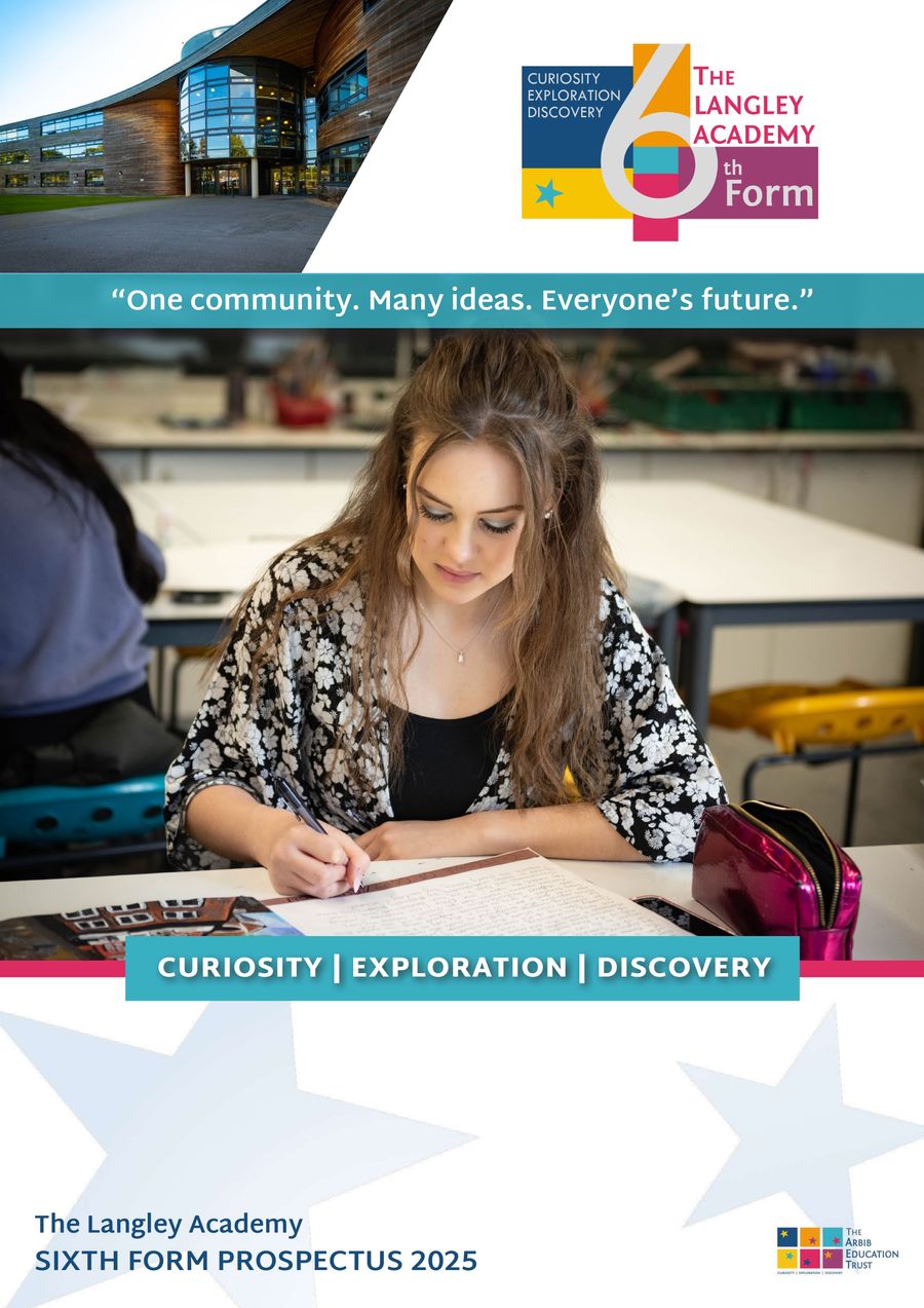 Langley Academy Sixth Form Prospectus 2025-26 by Emma Throp - Flipsnack