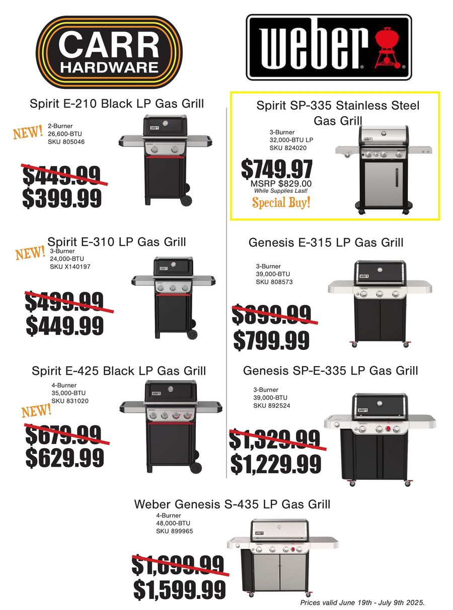 Weber MAP Holiday 2025 June by Carr Hardware - Flipsnack