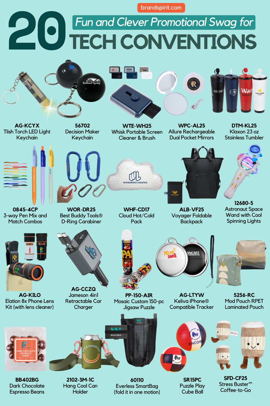 20 Clever and Fun Swag for Tech Conventions by Brand Spirit - Flipsnack