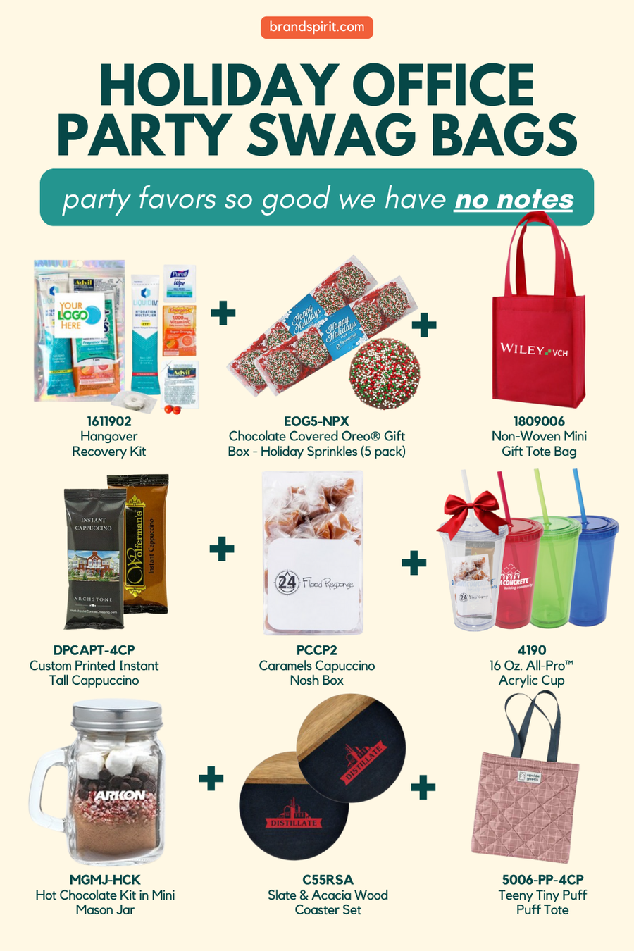 Holiday Party Office Swag Bag Ideas by Brand Spirit - Flipsnack