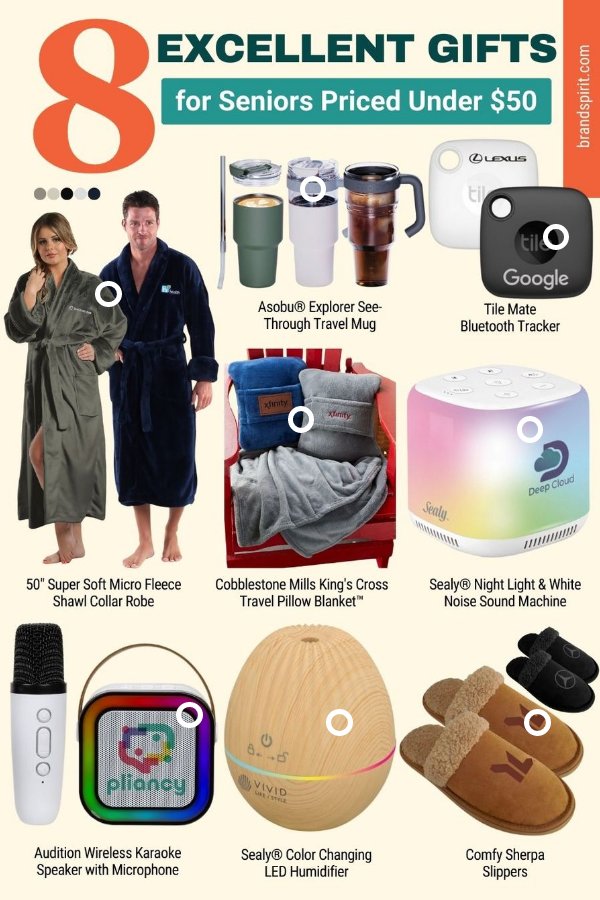 8 Excellent Gifts for Seniors Under $50 (with personalization) by Brand ...