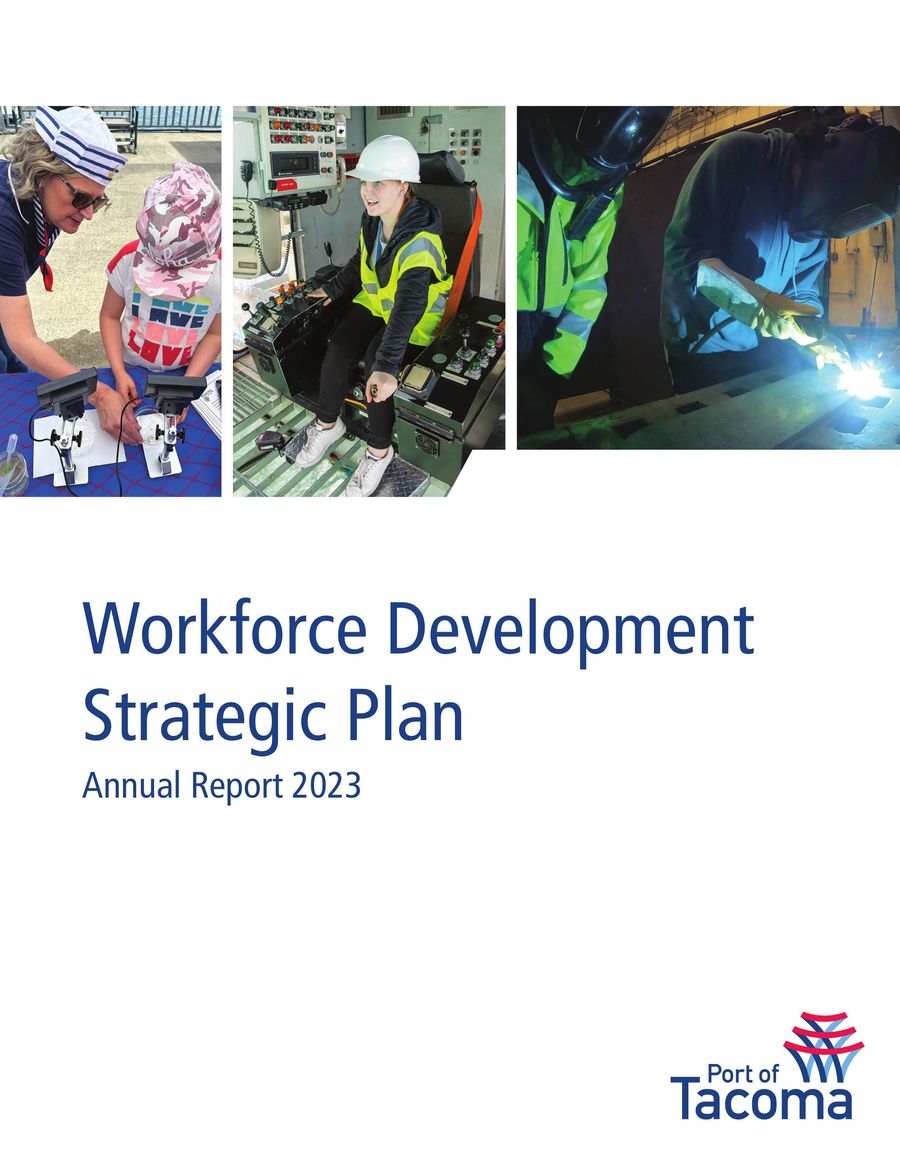 2023 Port of Tacoma Workforce Development Report by Leah Ammon - Flipsnack