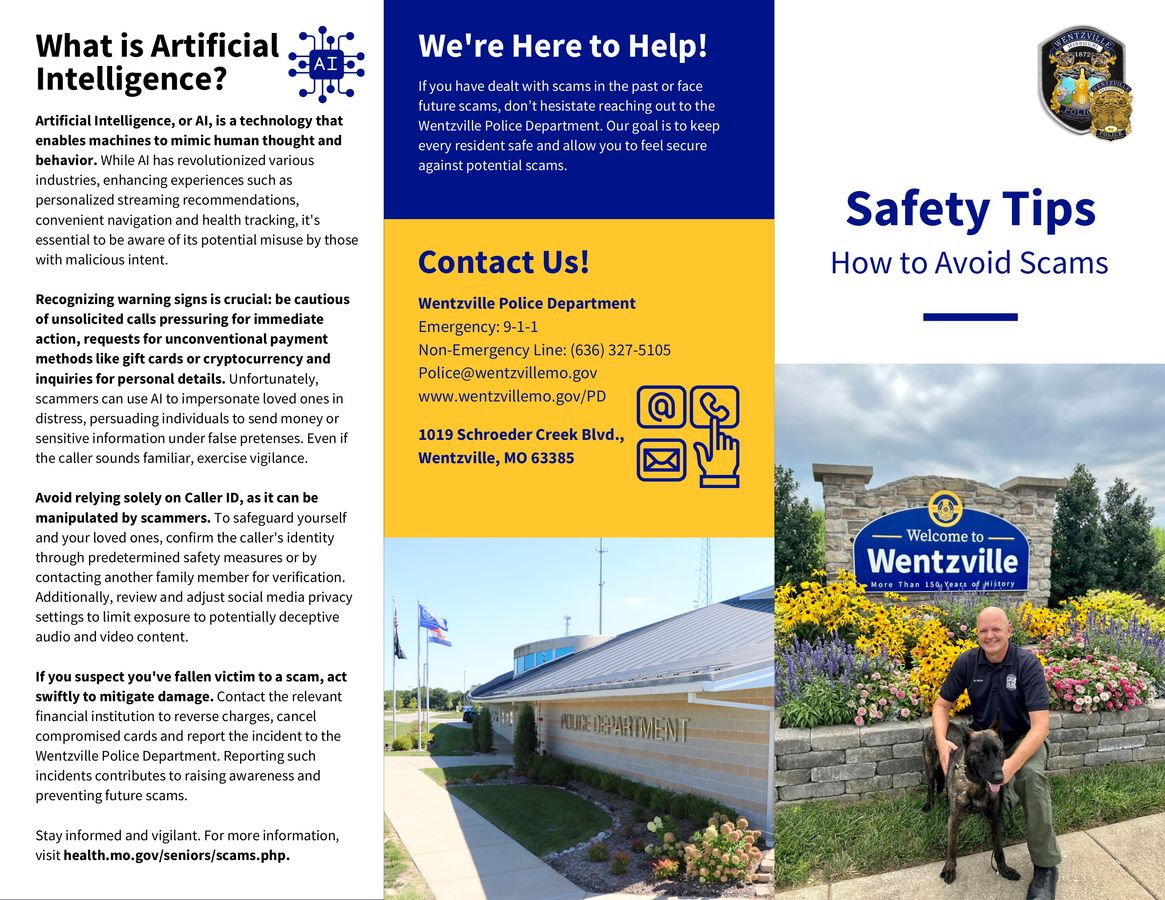PD Brochure-Safety Awareness by City of Wentzville - Flipsnack