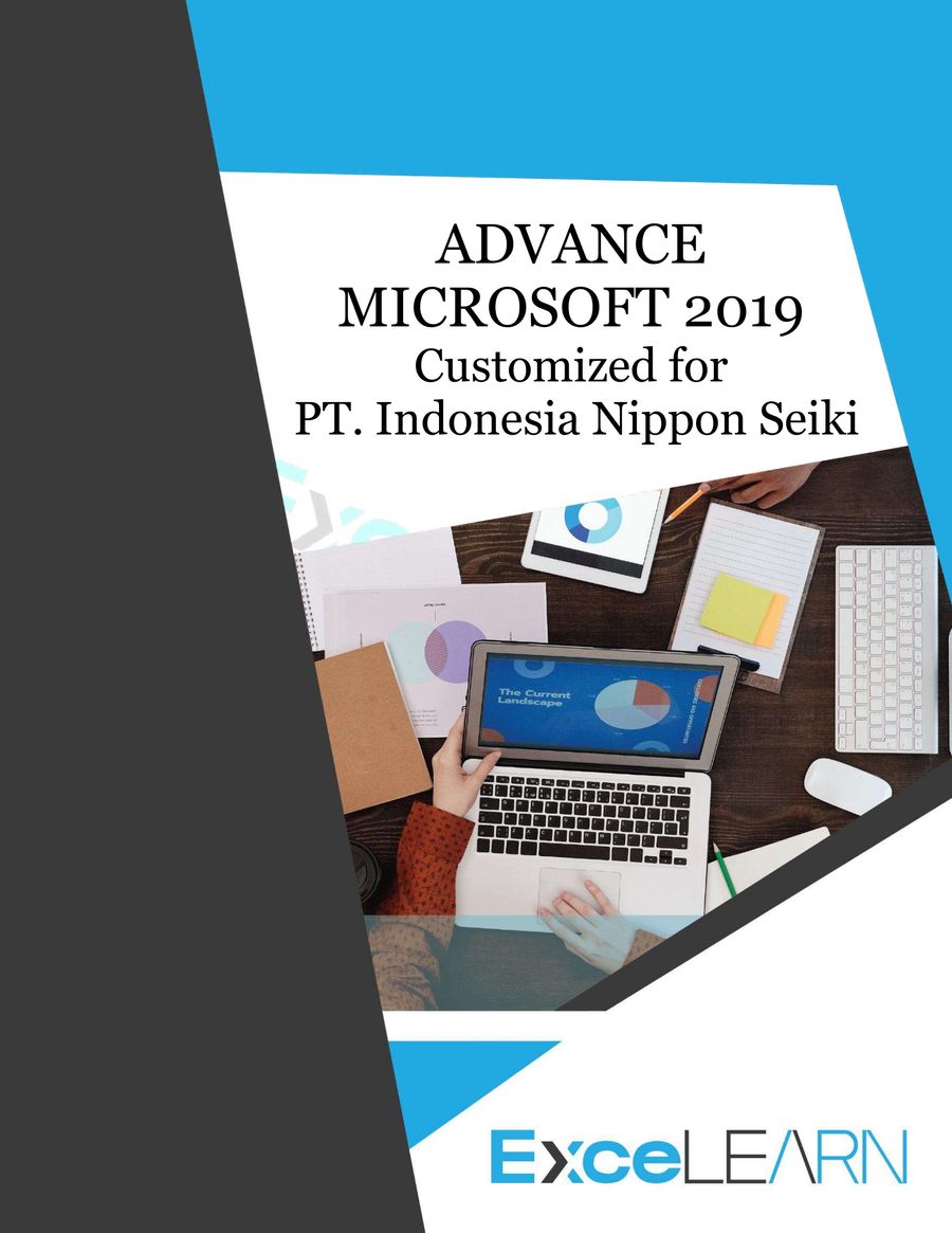 Microsoft Excel 2019 Customized For PT Indonesia Nippon Seiki by ExecuTrain of... - Flipsnack
