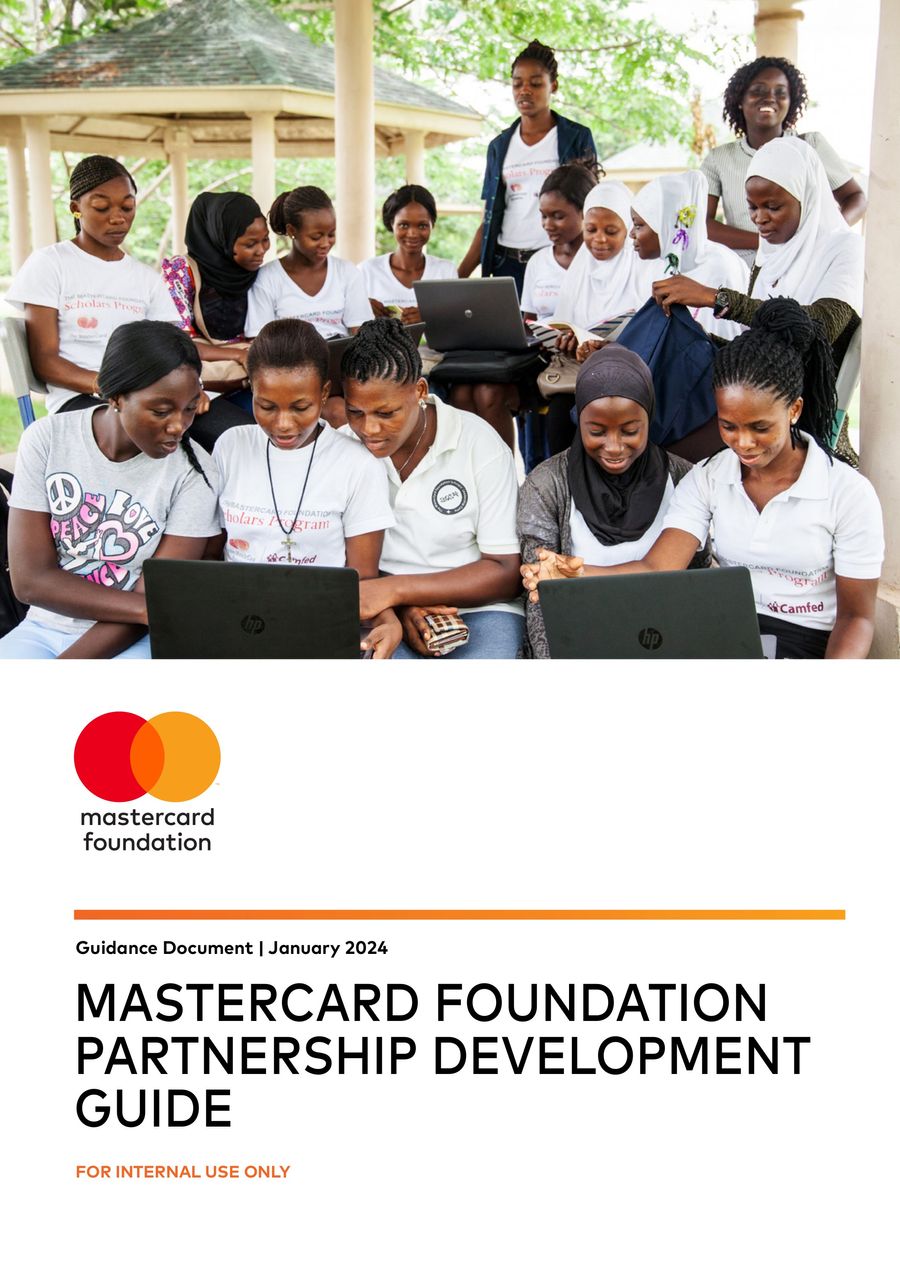 Mastercard Foundation_Partnership Development Guide by Mastercard ...